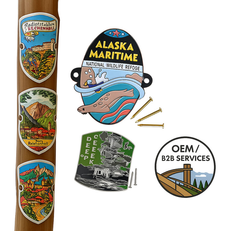 Custom Hiking Medallions – Design Yours Now