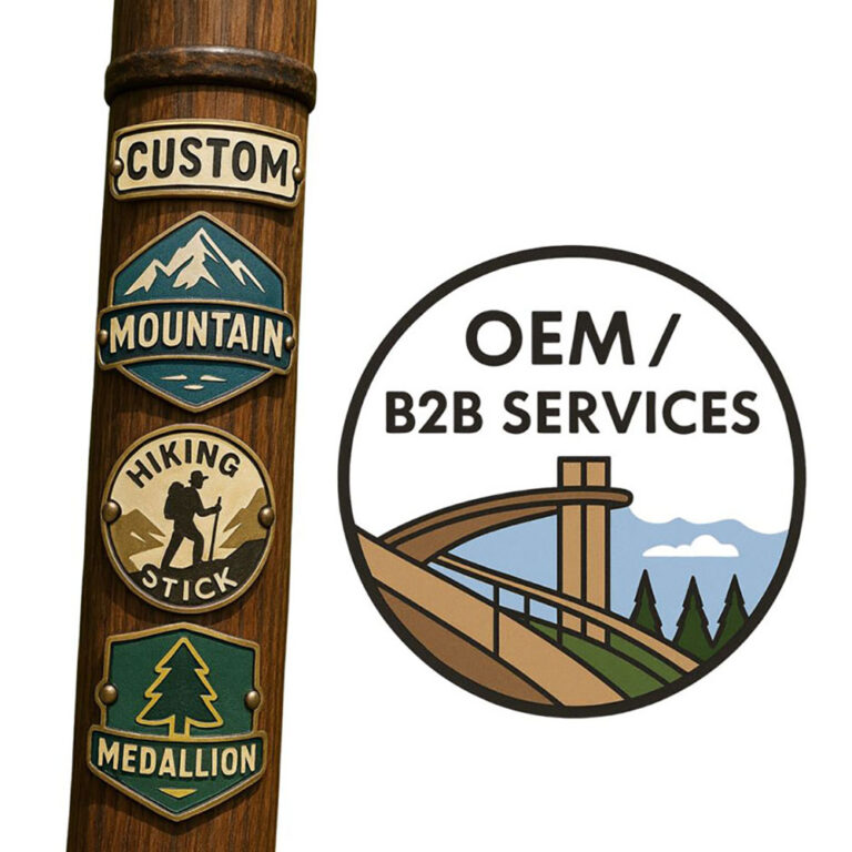 Custom Hiking Medallions – Design Yours Now