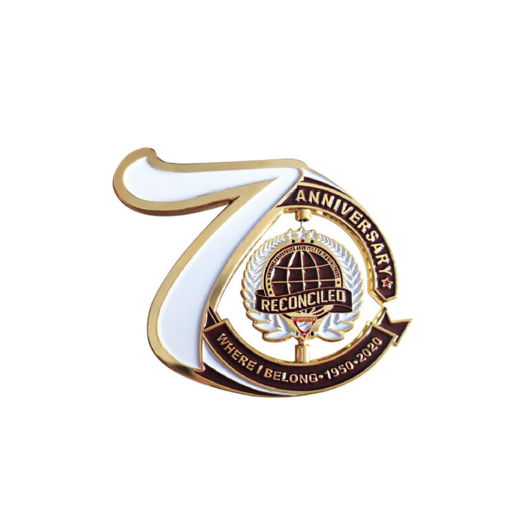 Custom Corporate Anniversary Lapel Pins | Business Logo Lapel Pins