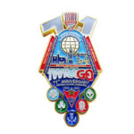 Custom Corporate Anniversary Lapel Pins | Business Logo Lapel Pins