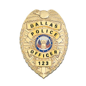 Custom Metal Police Officer Badges