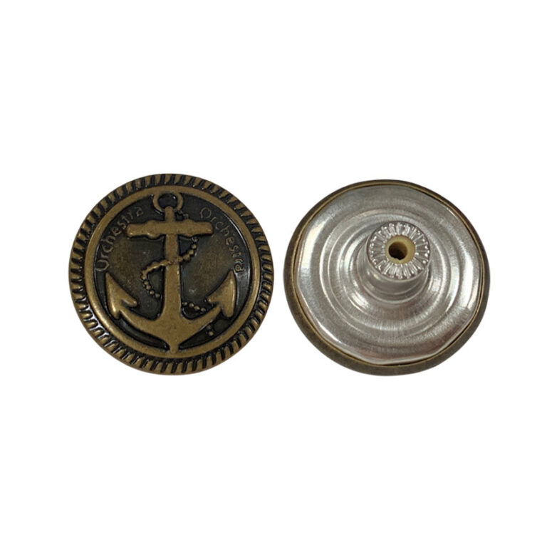 Custom Metal Button | Metal Buttons For Jeans | MOQ:100pcs