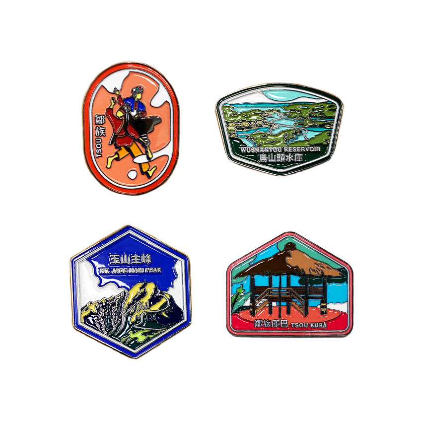 UV Printed Pins | UV Printing Products | JS Pins